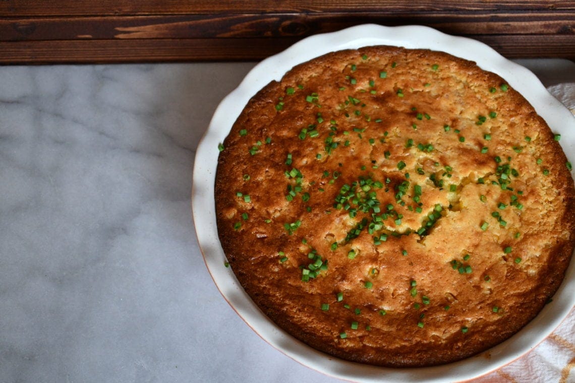 Creamed Corn Spoonbread...the perfect southern side dish ...