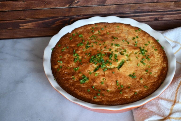 Creamed Corn Spoonbread...the perfect southern side dish ...