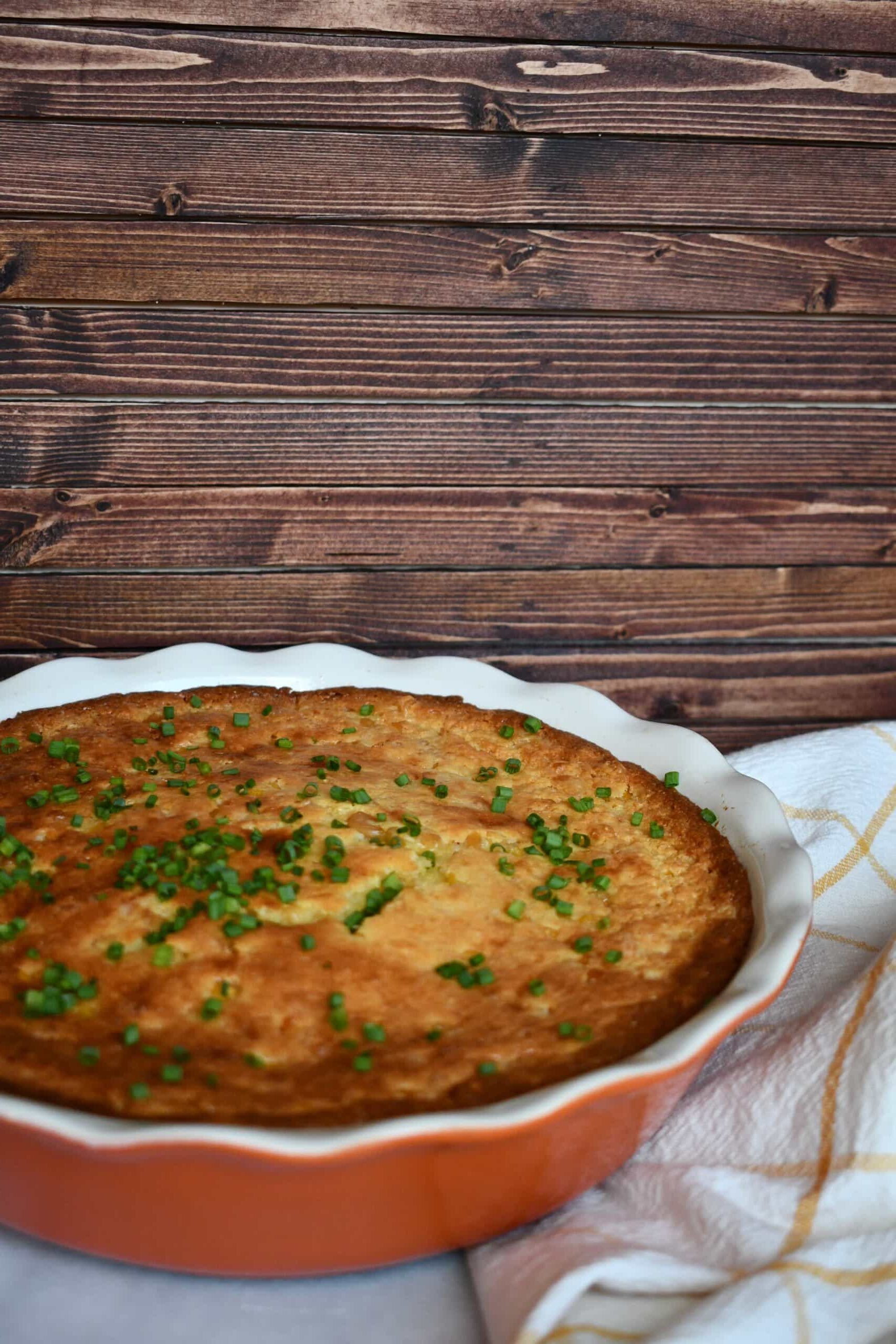 Creamed Corn Spoonbread...the perfect southern side dish ...