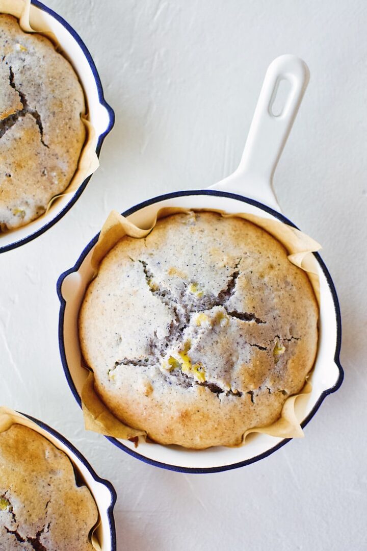 One Bowl Blue Cornbread - KendellKreations