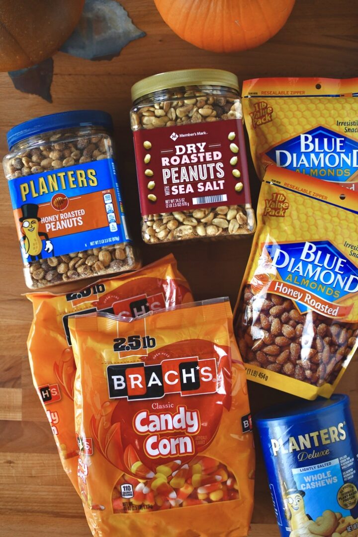 The Ultimate Candy Corn and Peanuts Fall Snack Mix - KendellKreations
