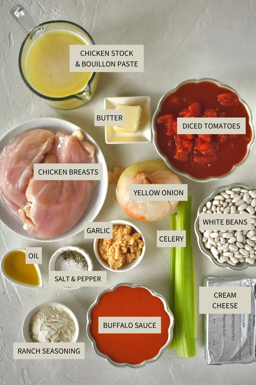 Buffalo Chicken Chili - KendellKreations