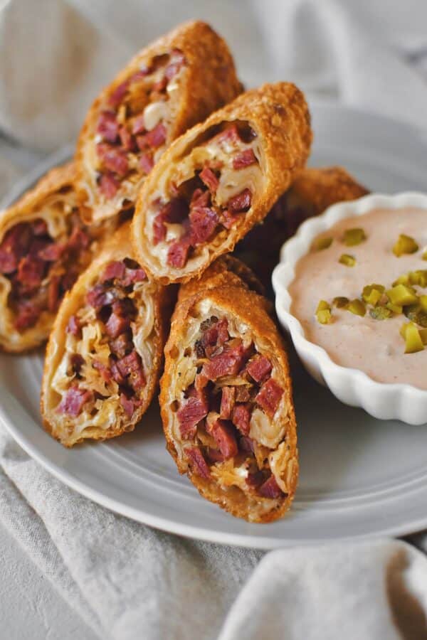 Reuben Egg Rolls - KendellKreations