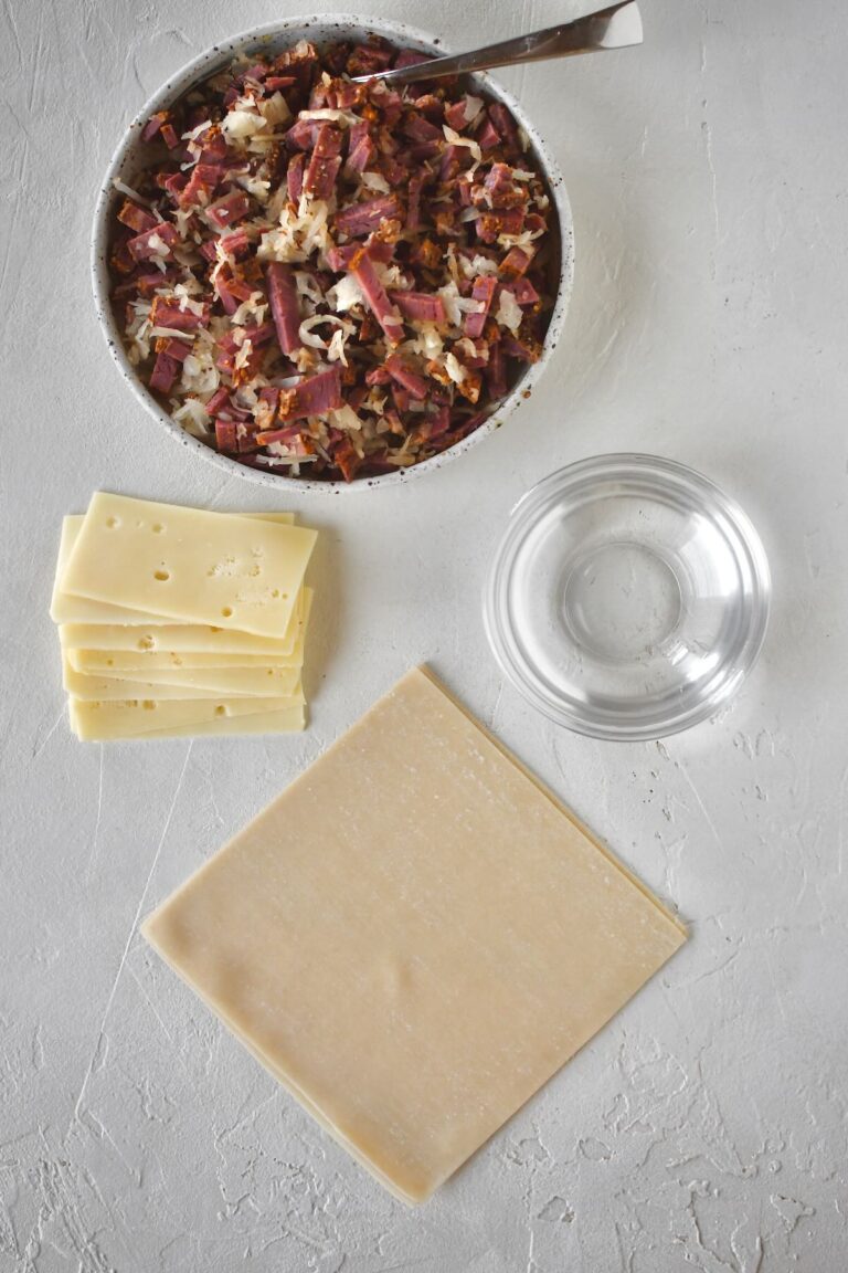 Reuben Egg Rolls - KendellKreations